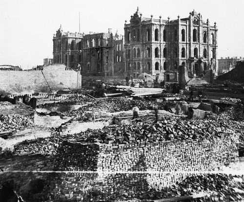 Ruins of Chicago After the 1871 Fire ~ Vintage Everyday