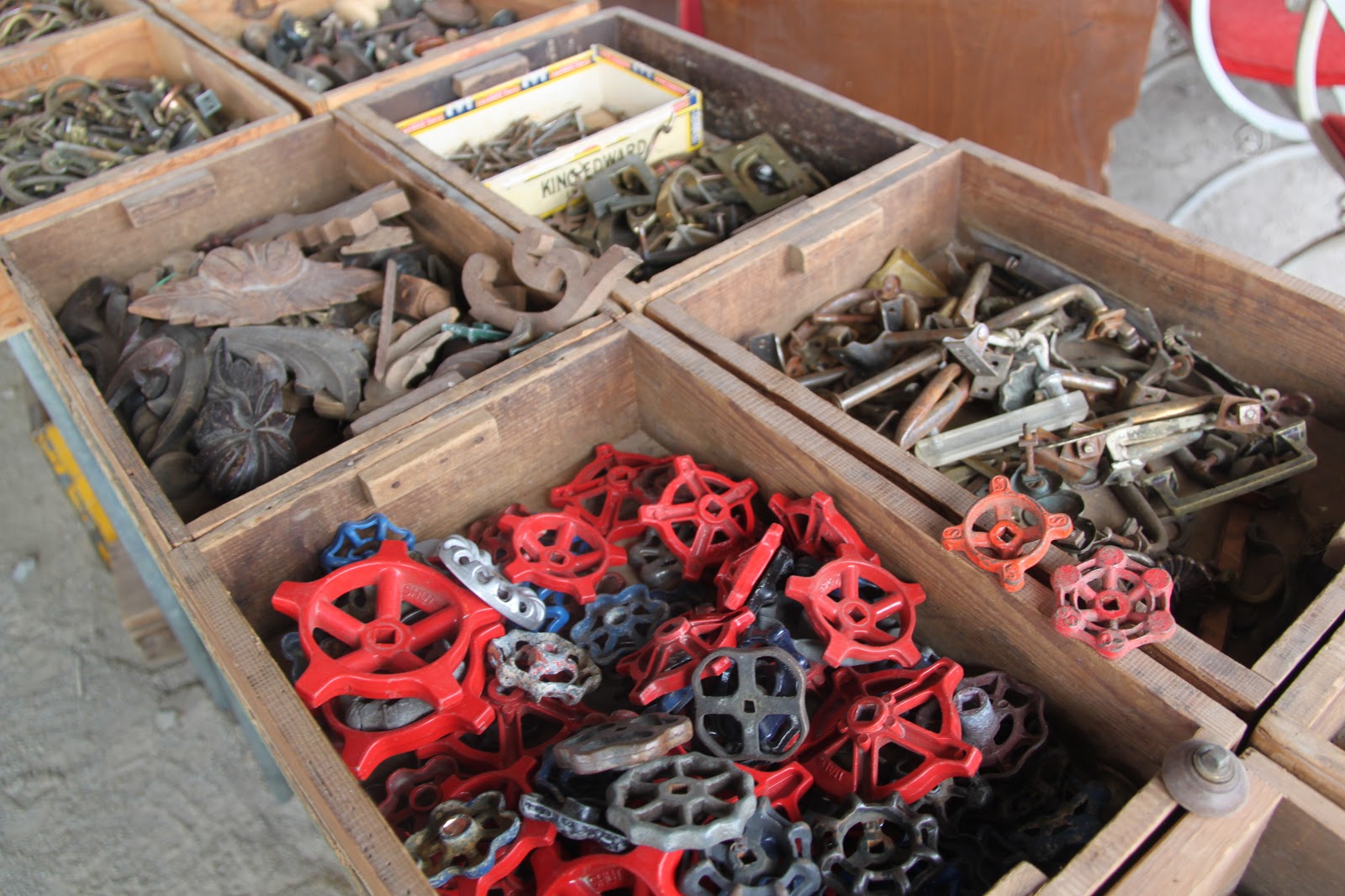 Flea Market Finds - Smashed Peas & Carrots