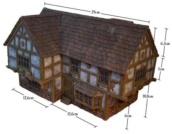 Pijlie´s Wargames Blog: Building the Tavern, part 1