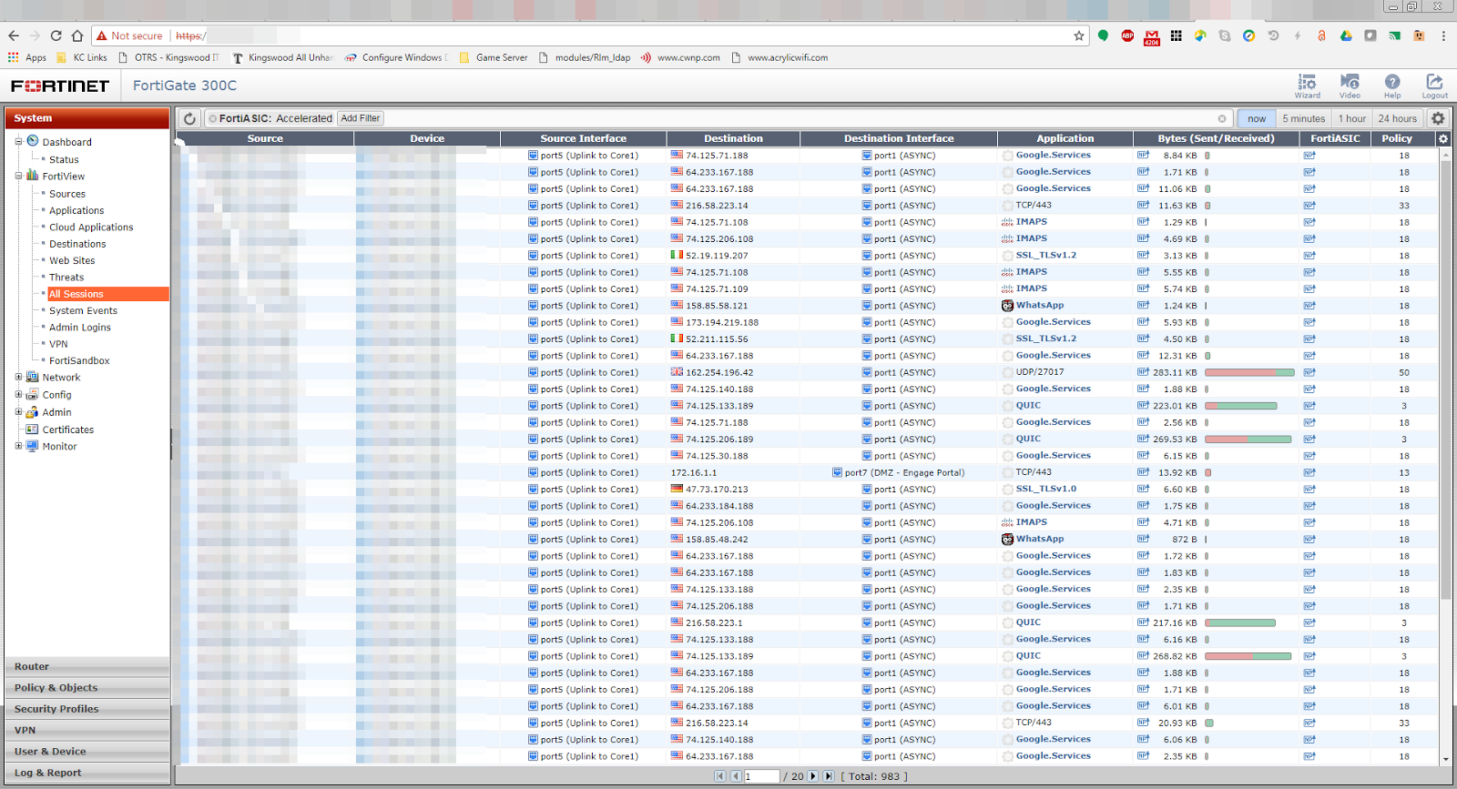 School Sysadmin: RTFM: Speeding up your (Fortigate) firewall performance