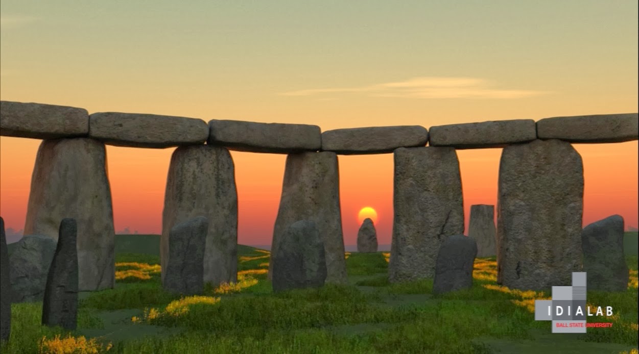 Stonehenge and the Ice Age: Stonehenge simulations
