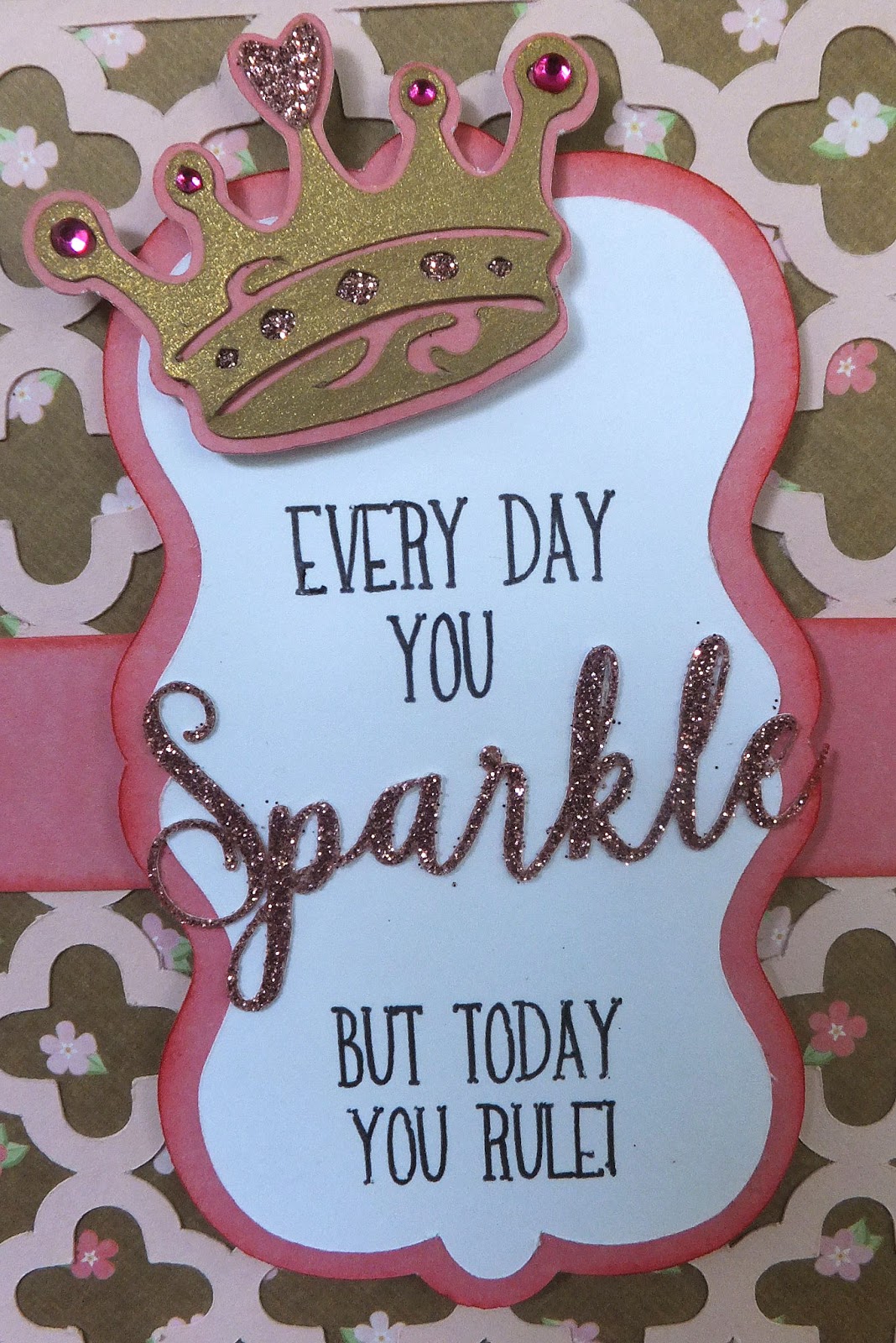 Paper Panacea: Every day you sparkle...