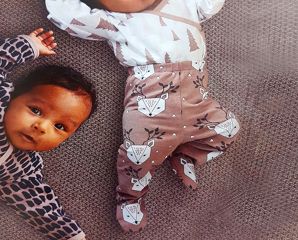 Costuretas Social Club: Pantalón bebé con pies