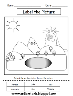 Autism Tank: Product Preview: Landforms Science Unit