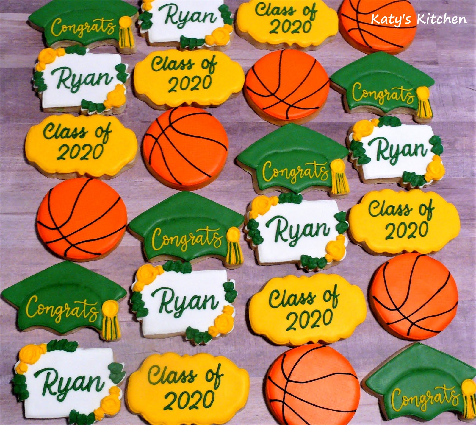 Katy's Kitchen: High School Graduation Cookies