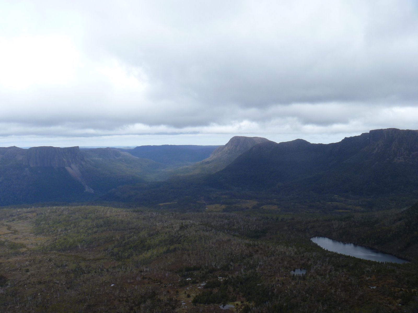 Margaretha Fortmann: The top of the world (Mount Ossa Summit)