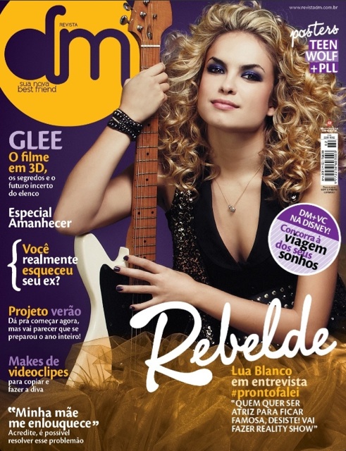 Fã Clube Arthur Aguiar Bahia: Lua Blanco na Revista DM de Setembro