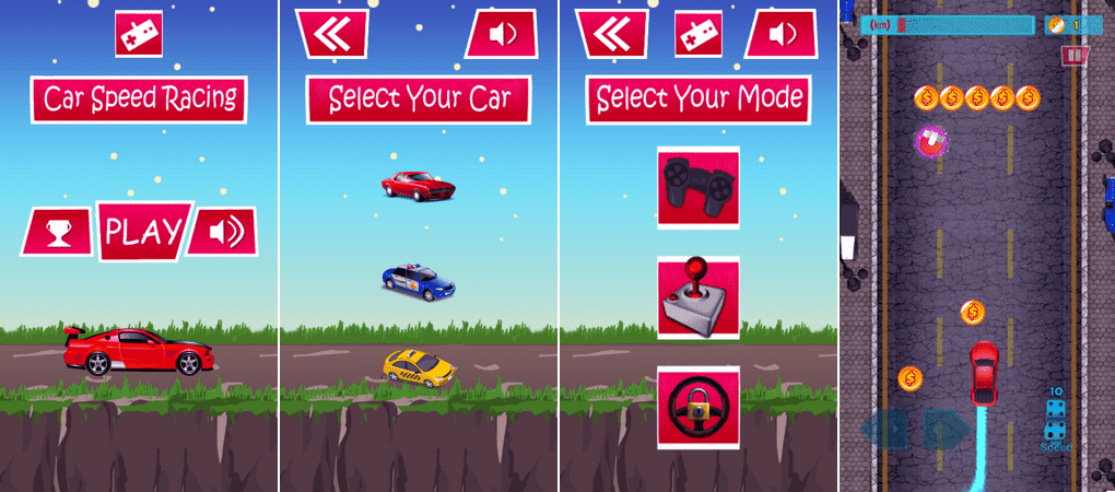 Car Speed Game Android Buildbox Included Eclipse Project Multiple ...