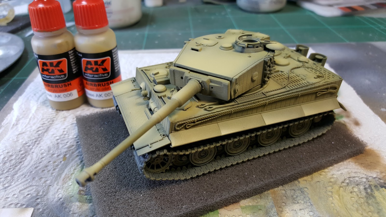 Panzerfarben: 1:56 Tiger I de Italeri