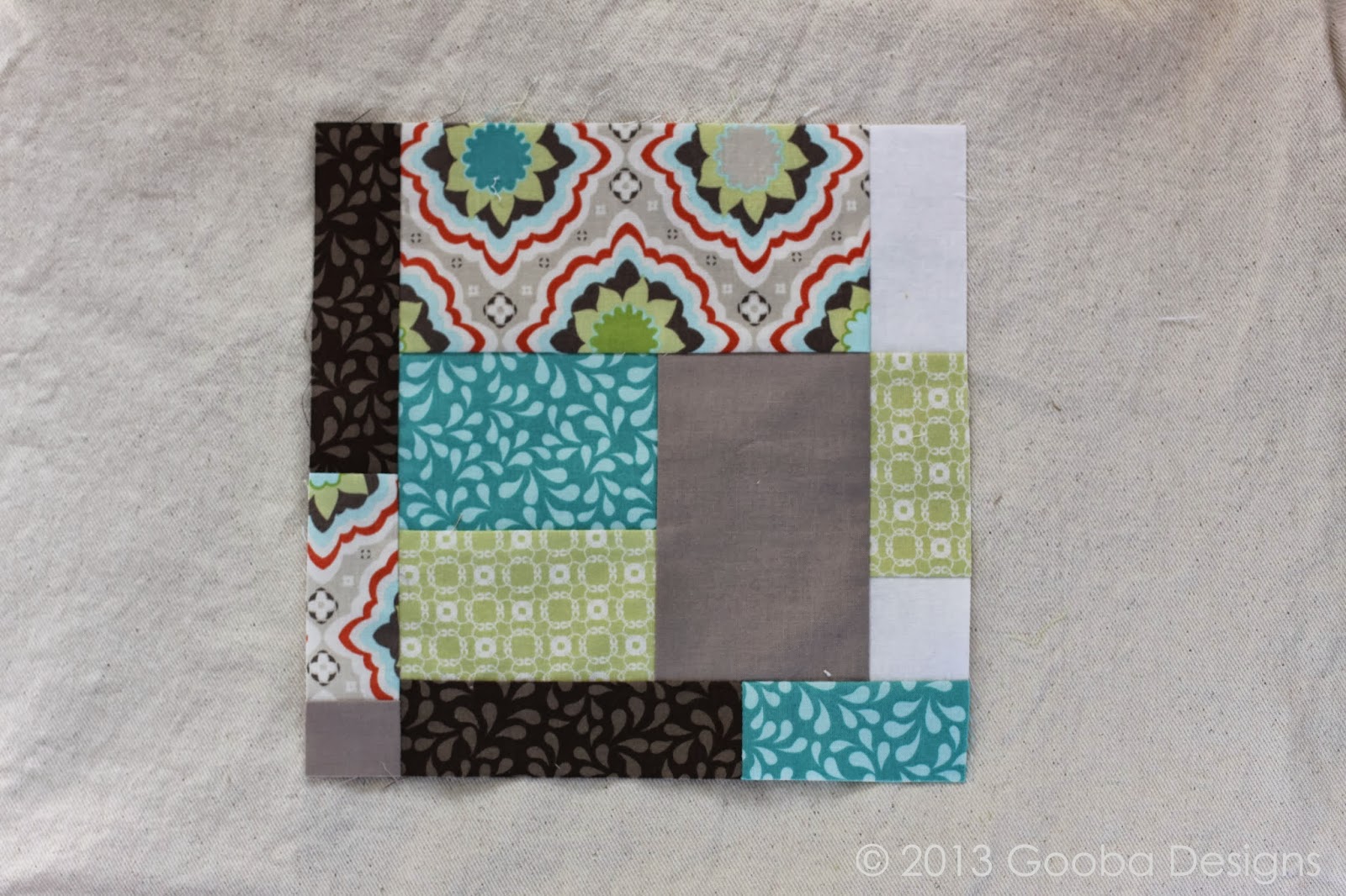 Gooba Designs: WIP Wednesday: Scrap Blocks and Knit Top