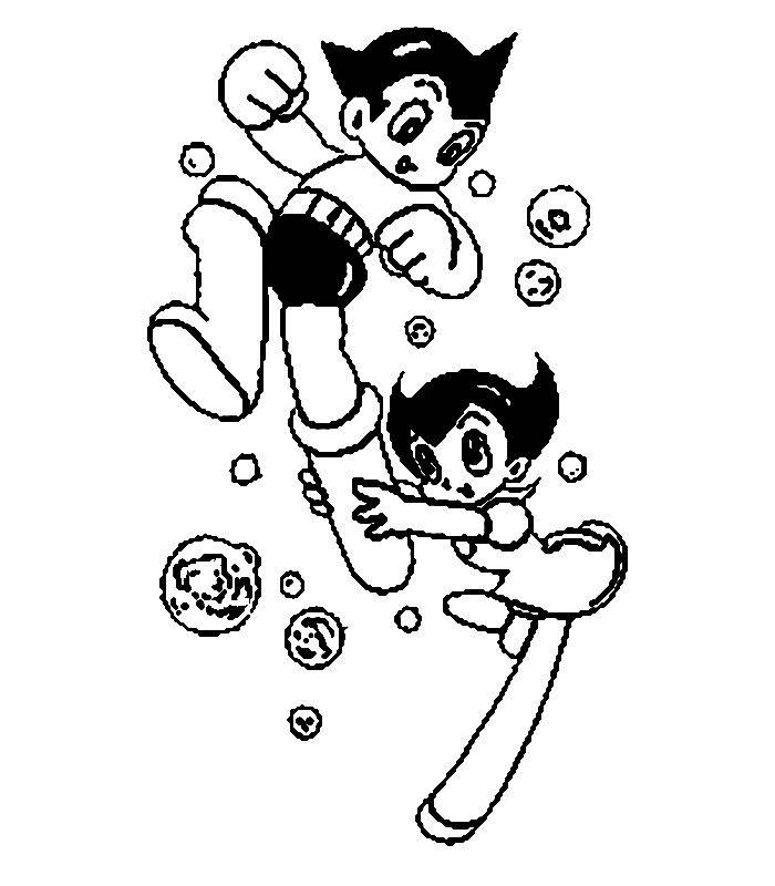 Astro Boy Coloring Pages | Learn To Coloring