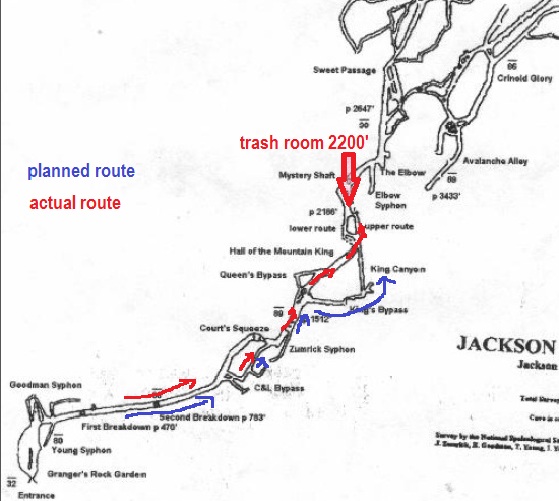 Map Of Jackson Tennessee Cave