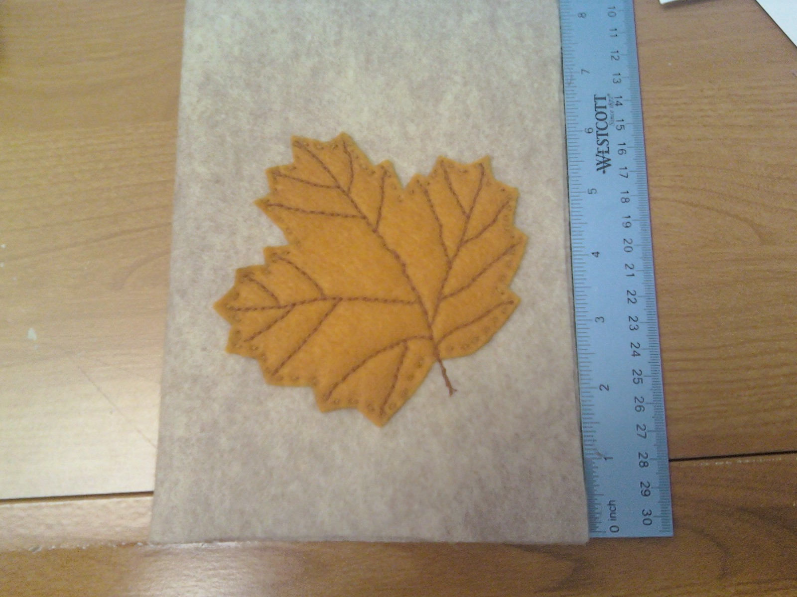 Mythical Magpie: Applique Felt Pillow