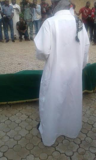 Photo: Ex Super Eagles coach, Shuaibu Amodu laid to rest