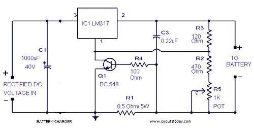 Making a Simple, Smart Automatic Battery Charger Circuit - Universal ...