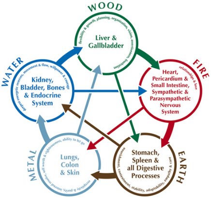Pengertian Lima Unsur (Wu XIng) dalam TCM - Info Herbal China