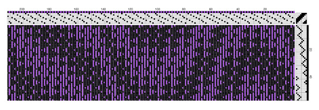Random Acts of Color: How to Design 8-Shaft Echo Using Fiberworks