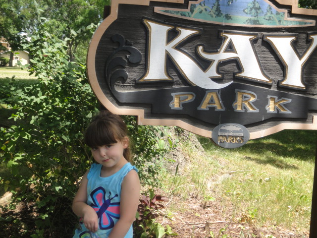 Nadia and Auntie Therese's Summer Playground Adventure: Kay Park