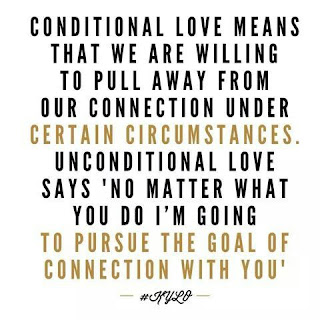 rich before thirty: Conditional Love VS Unconditional Love?