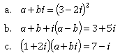 Complex Number : Exercise 1 - Engineering Mathematics 1 DBM10013 Politeknik