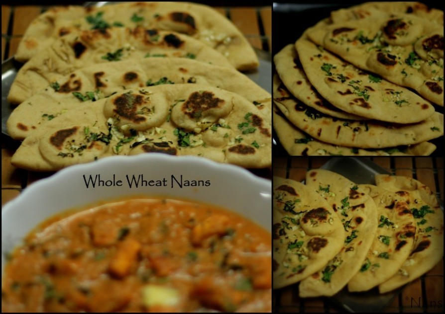 Nan's yum-yums!: Whole Wheat Naan