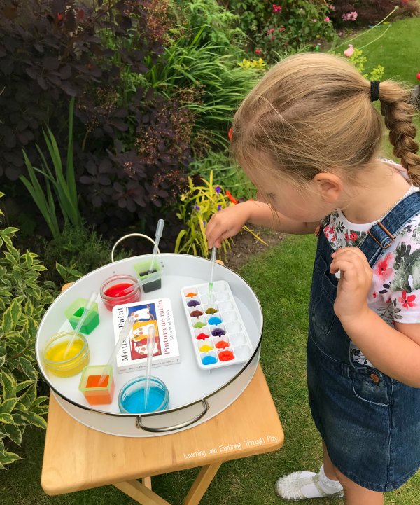 Learning and Exploring Through Play: Mouse Paint Colour Mixing