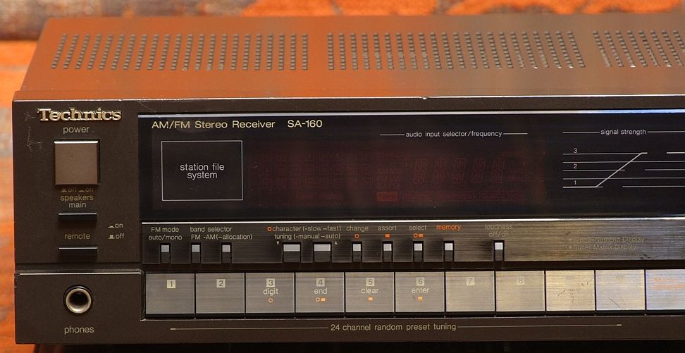 Technics SA-160 - Stereo Receiver | AudioBaza