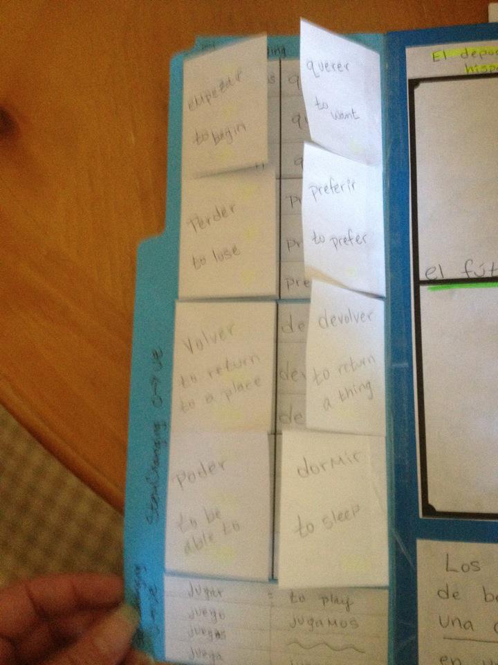 Maestra in Middle: Lapbooking with Spanish