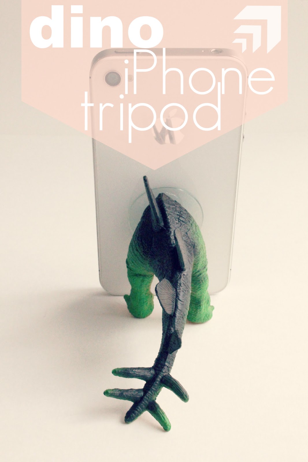 EAT+SLEEP+MAKE: MAKE: Dino iPhone Tripod