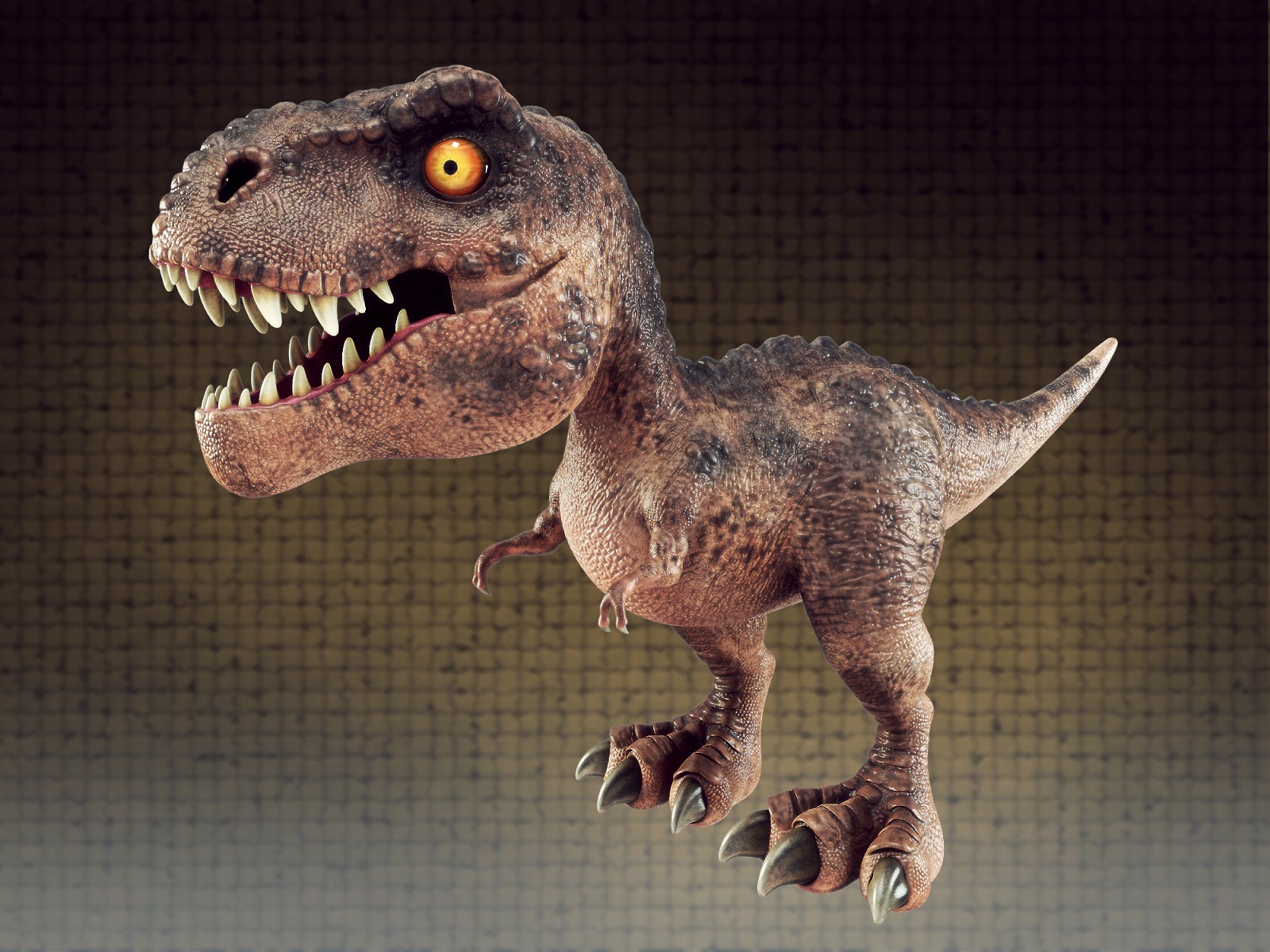 Luan Pestana - Computação Gráfica: T-rex Cartoon