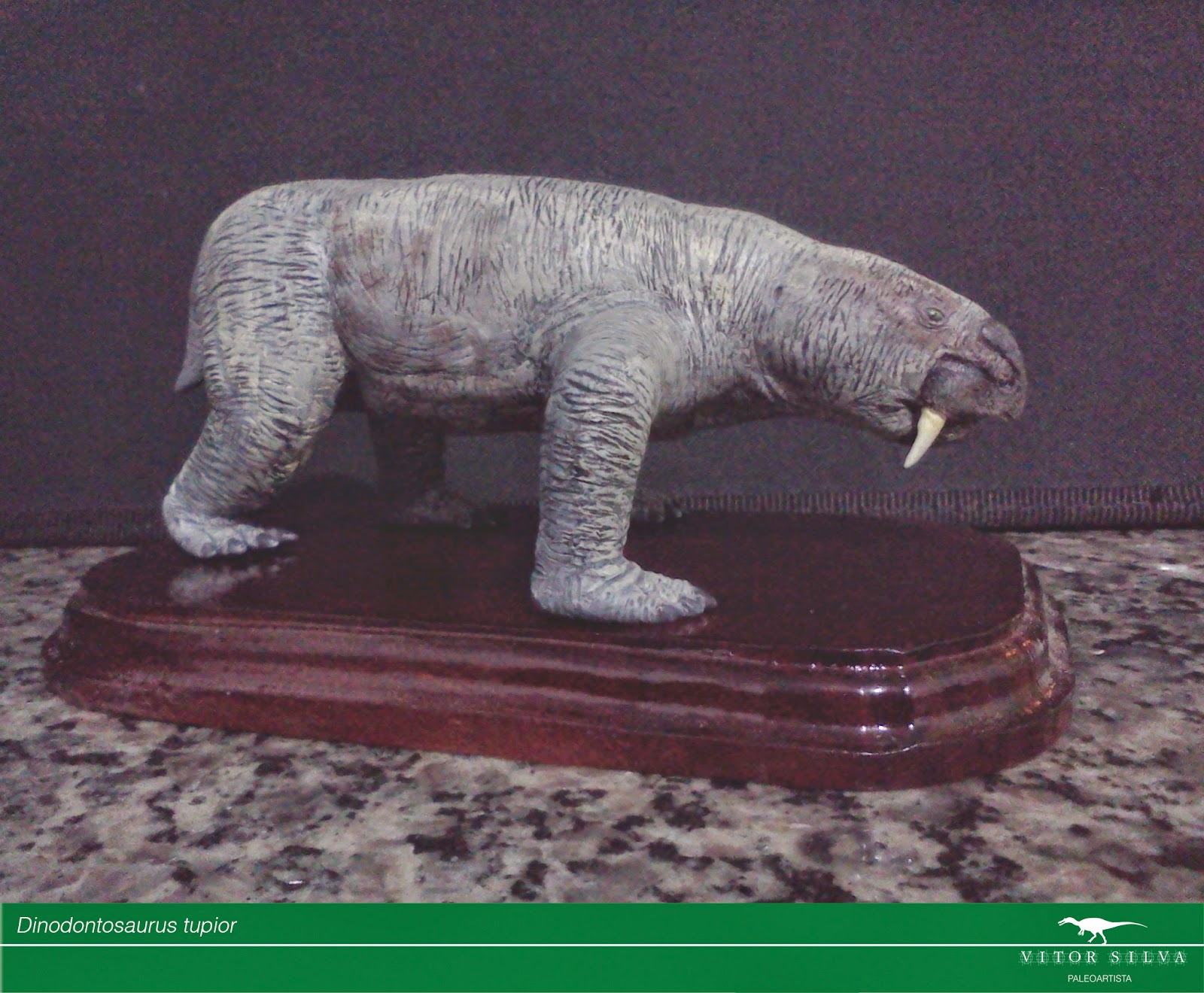 Vitor Silva - Paleoartista: Dinodontosaurus - Paleo Brasil