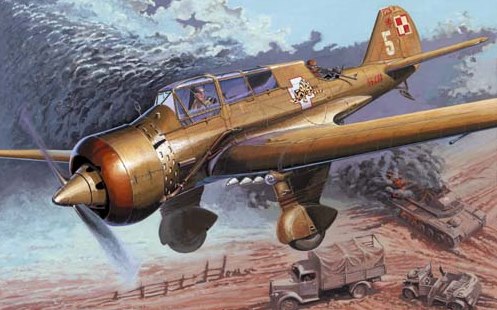 Airplanes in the skies + FAF history: PZL.23 Karaś