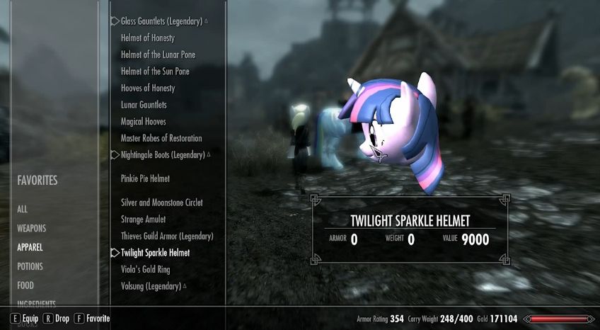 Equestria Daily - MLP Stuff!: Rooster Teeth Shows Off Skyrim MLP Mods