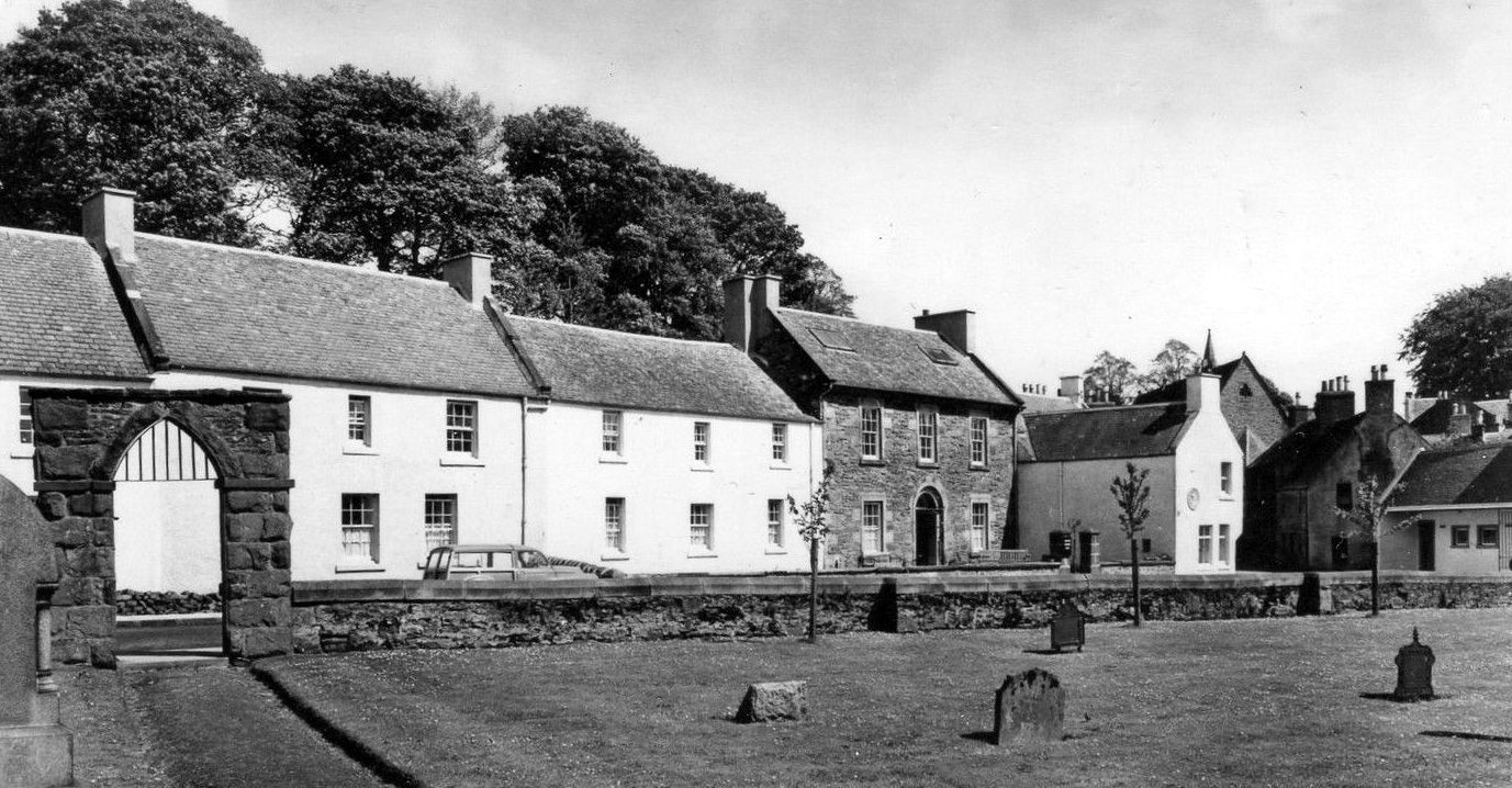 Tour Scotland: Old Photograph Of The Houses Belonging To The Church By ...