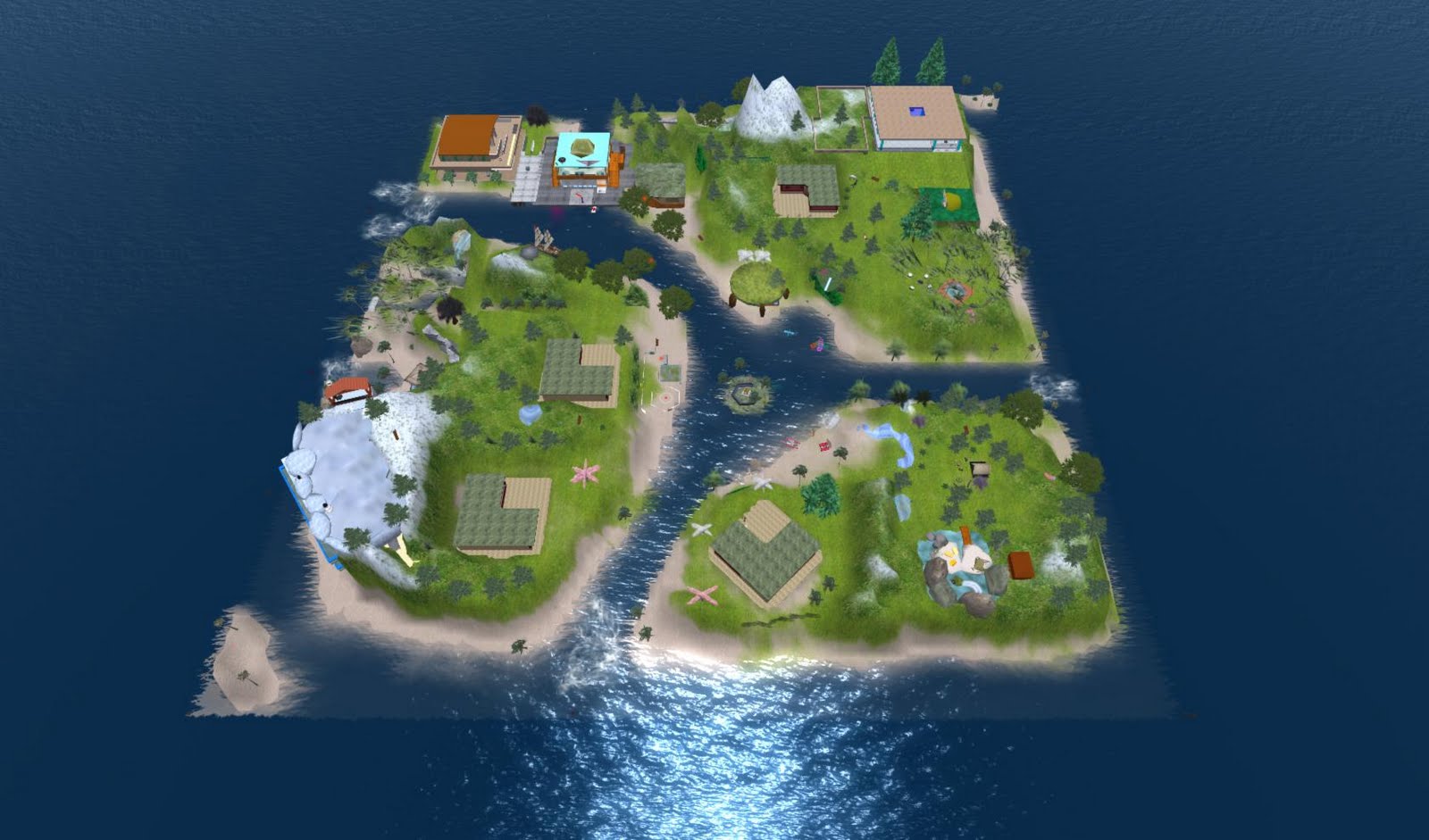 Sofian Samtanko`s Second Life: Second Life - Sim for Love, Arts and ...