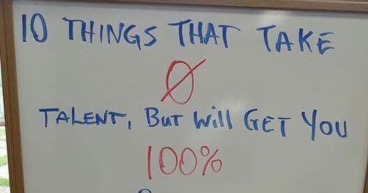 Things That Take Zero Talent But Will Get You 100% Respect