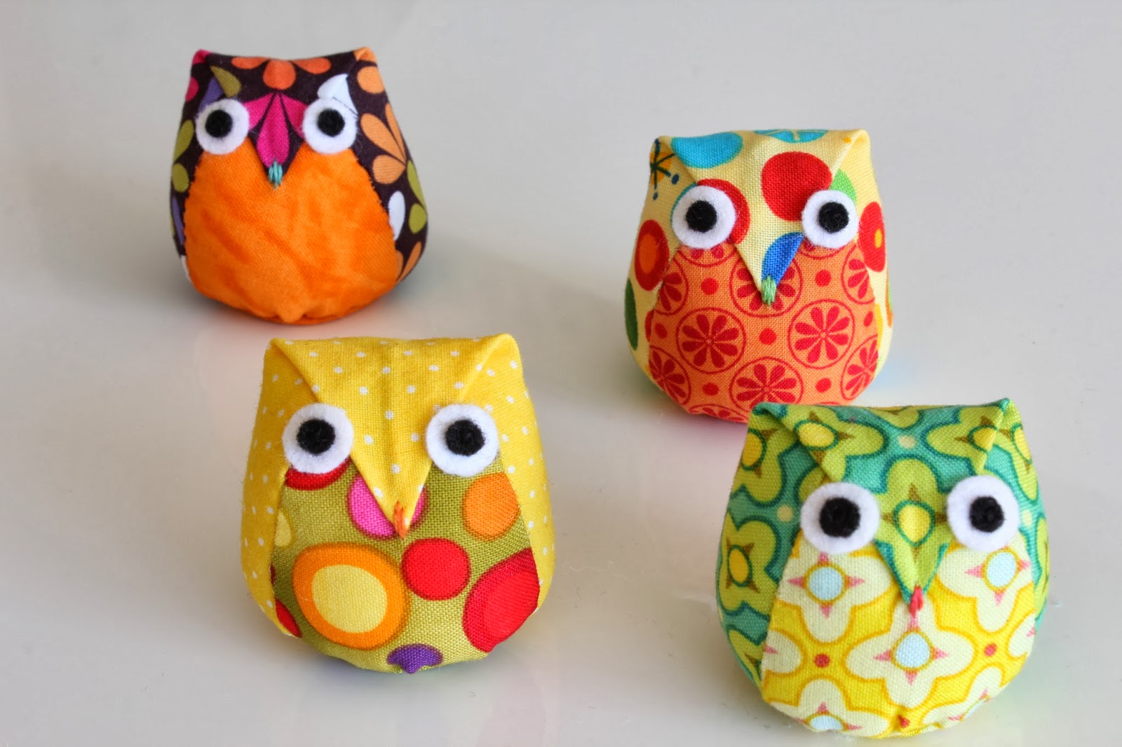 MI HOGAR DE PATCHWORK: BUHOS DE TELA