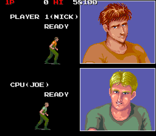 VGJUNK: COMBAT SCHOOL / BOOT CAMP (ARCADE)