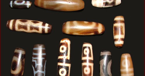 Crystals and Gemstones: Tibetan Dzi Stone Beads- Meaning and Origin