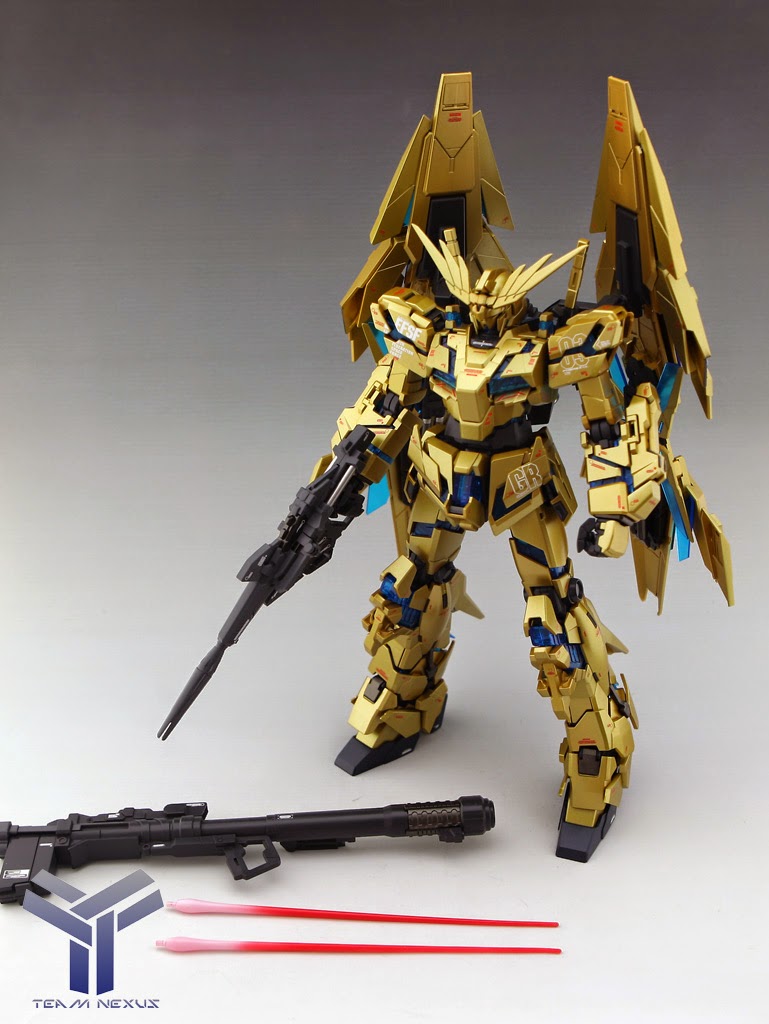 Painted Build: MG 1/100 Unicorn Gundam 03 Phenex