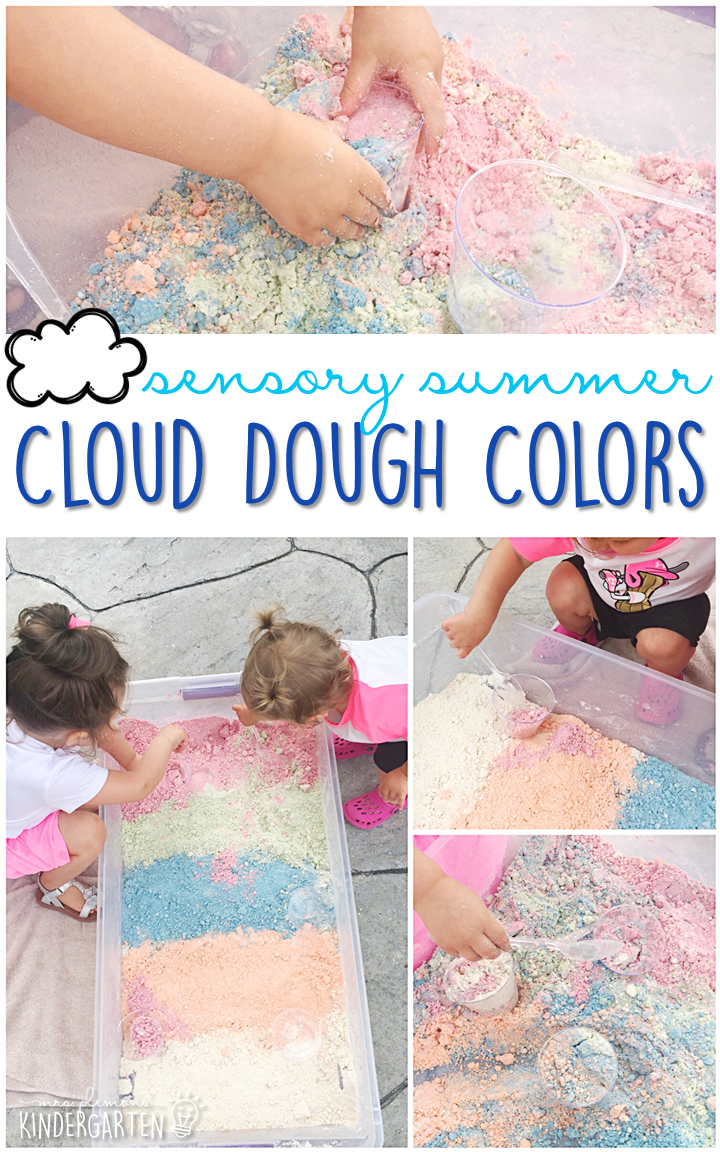 10 Ways to Play with Cloud Dough {Sensory Summer} - Mrs. Plemons ...