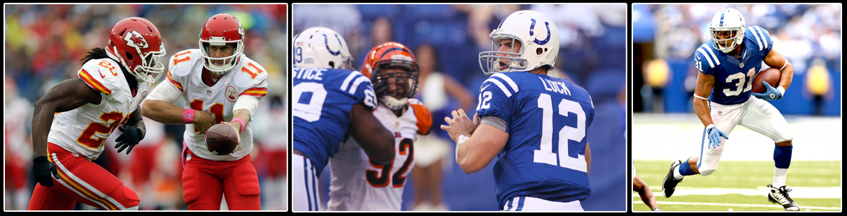 Planet GTM: Chiefs vs Colts Playoffs 2014 Banner. GTM Sports Banners.