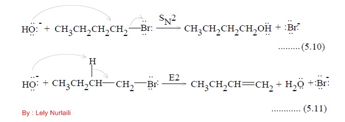 mekanisme substitusi reaksi alkil halida