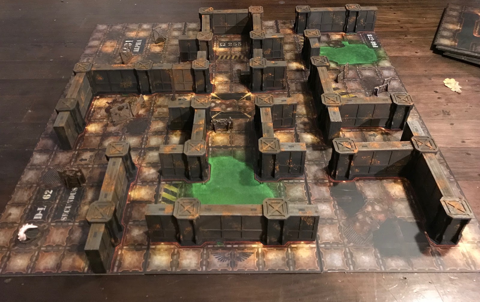 Wargaming with Barks: Underhive wall system