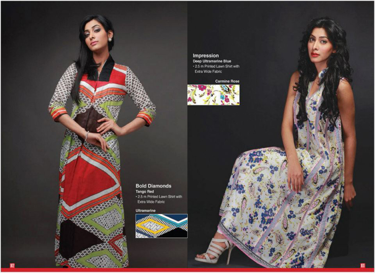 Orient Textiles Summer Stitched Lawn Suits Collection 2013 For Ladies ...