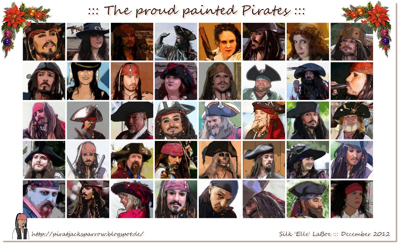 Painted Pirates-Collage :::