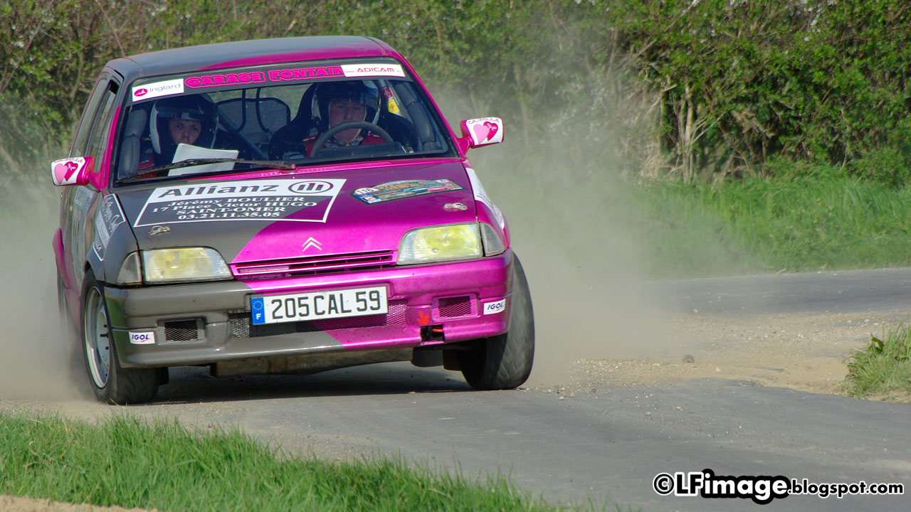 LF image: Citroen AX en rallye