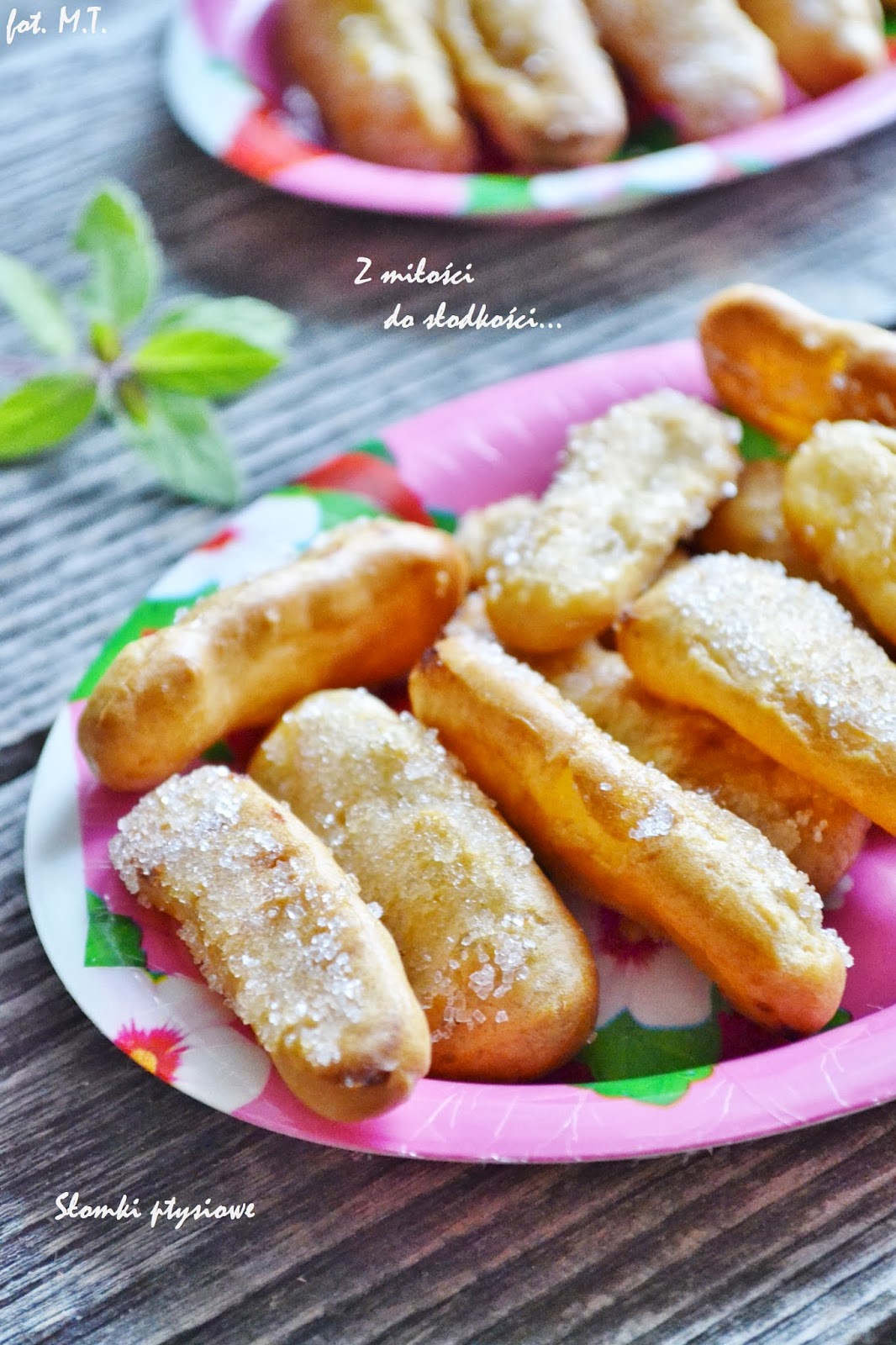 Z miłości do słodkości...: Ptysiowe słomki