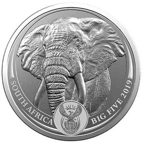 coins and more: 984) South Africa: "The Big Five Silver Coin Series": 1 ...
