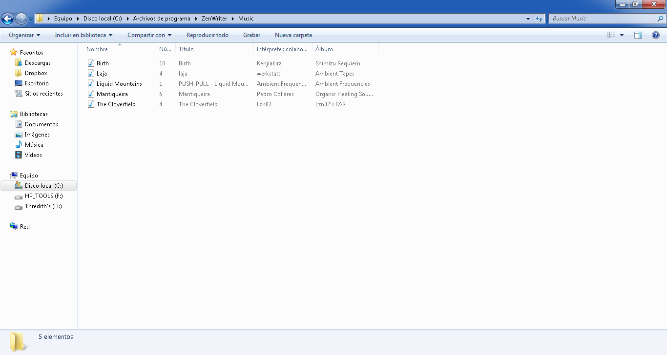 ¡Actualizado! - Zen Writer | El Blog de Thredith